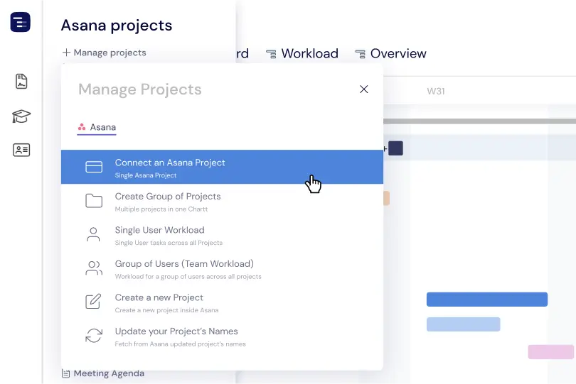 Instagantt Features - Gantt Chart View